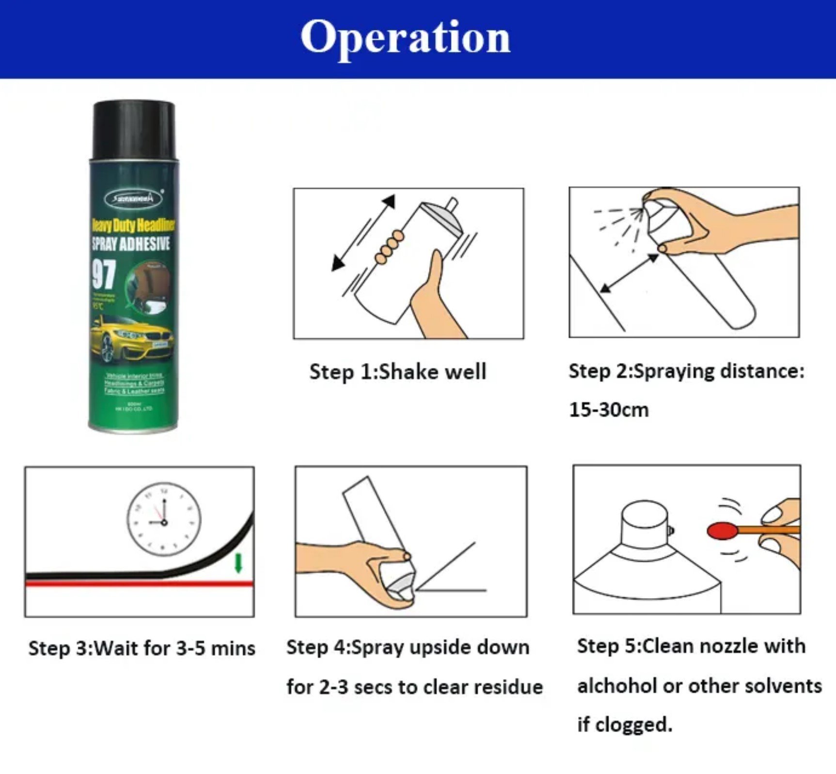 Buy Sprayidea High Strength 97 Heavy Duty Spray Adhesive in India wholesale, direct from ...