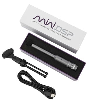 Buy MiniDSP UMIK-1 USB Measurement Microphone with Calibration File in ...